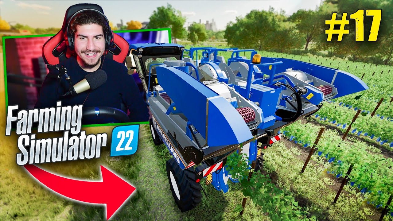 Ήρθε η ώρα του τρύγου! | Farming Simulator 22 Greek - YouTube