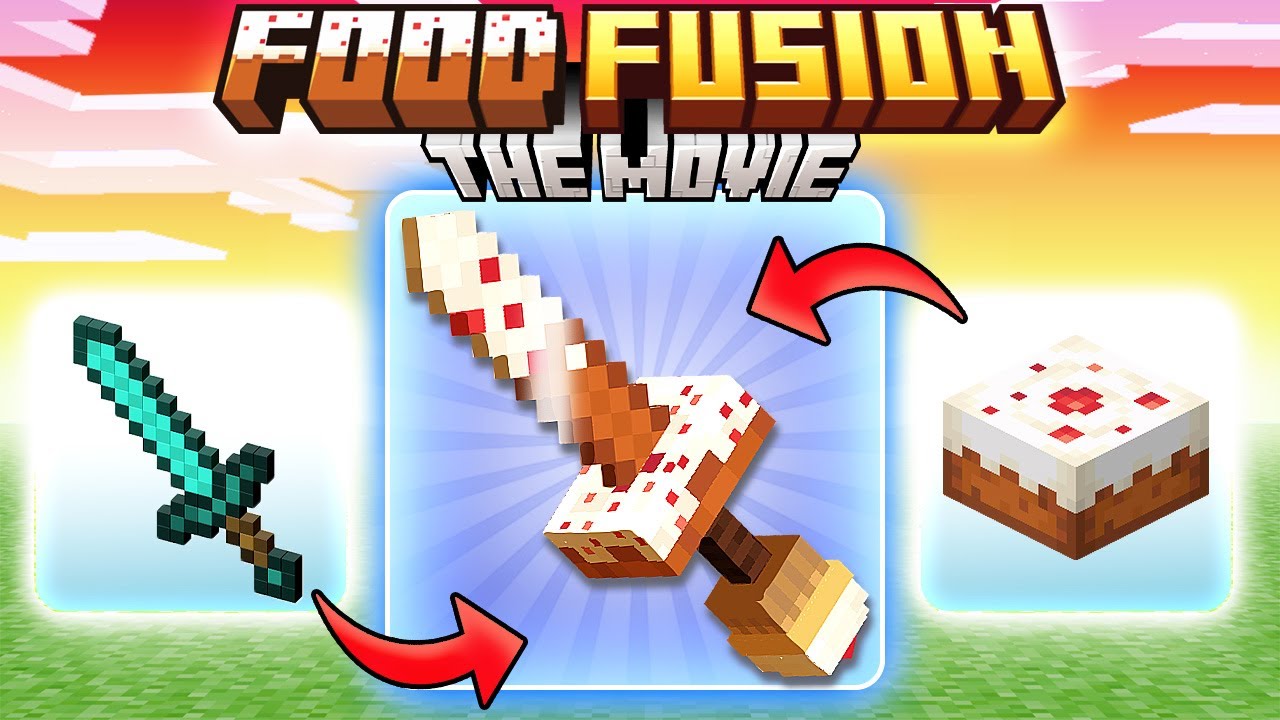 Minecraft FOOD FUSION: The Movie - YouTube