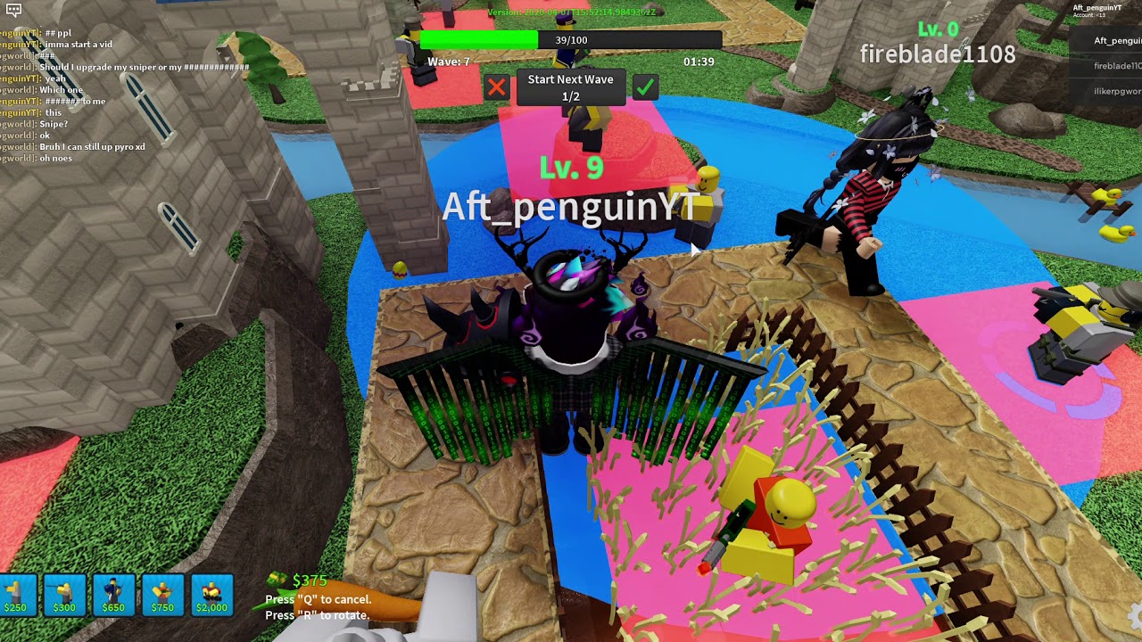 Roblox tower defence simulator - YouTube