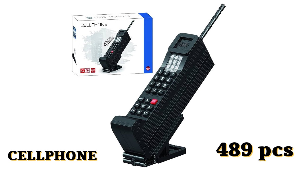 Classic Retro Series Cellphone Brick Set 489pcs (00951) - YouTube
