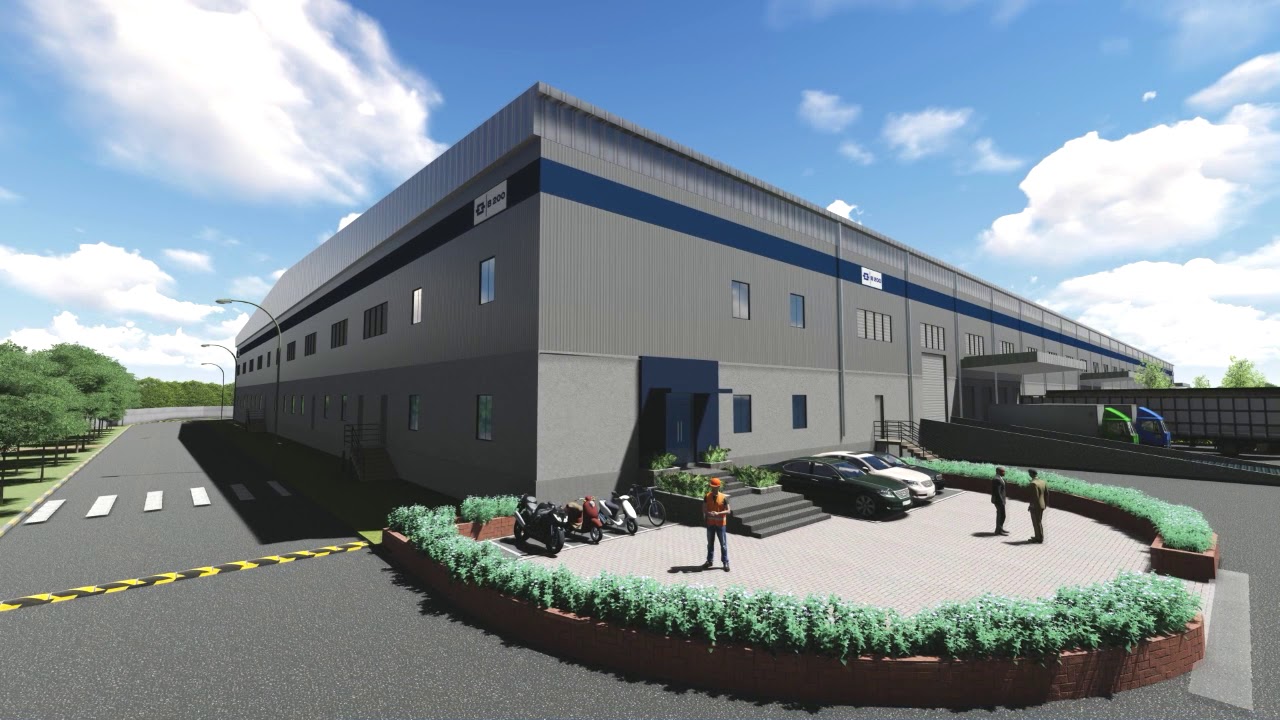 IndoSpace Industrial Park Meva | Tamilnadu Warehouse - YouTube