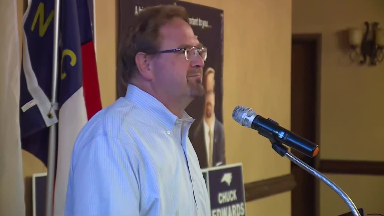 Chuck Edwards declares victory in U.S. Dist. 11 House primary - YouTube