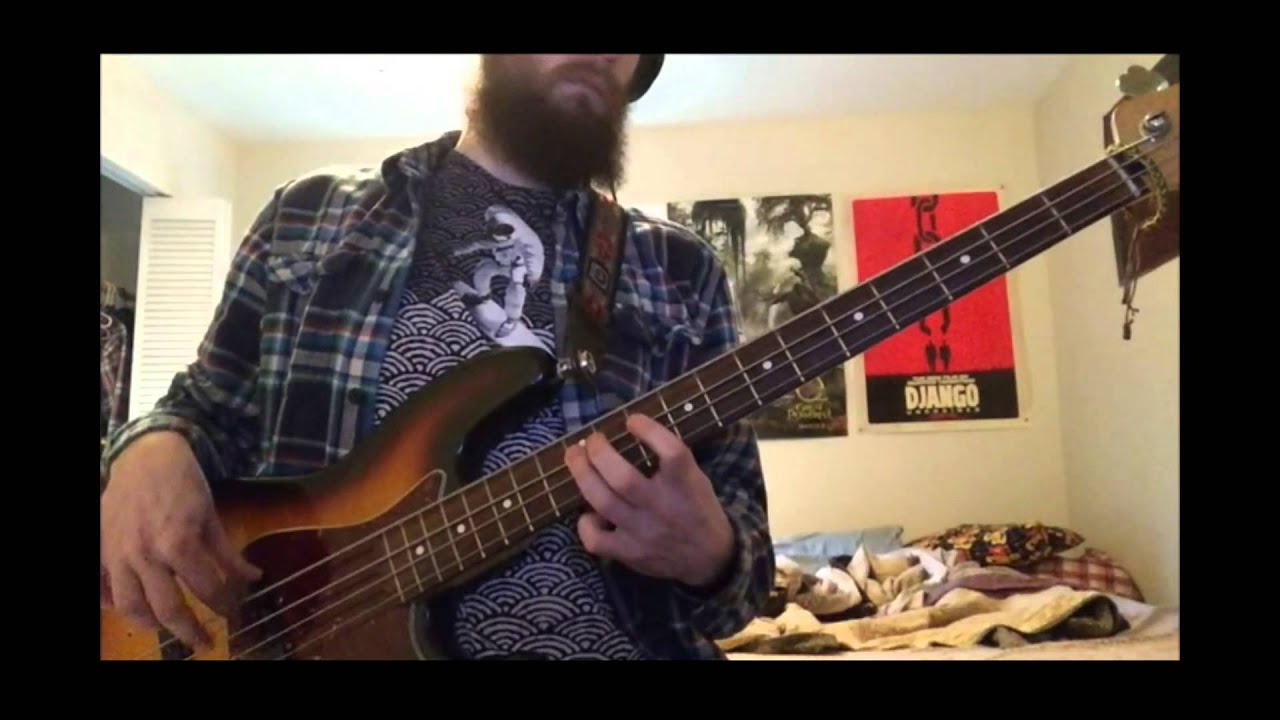 Electioneering By Radiohead Bass Cover - YouTube