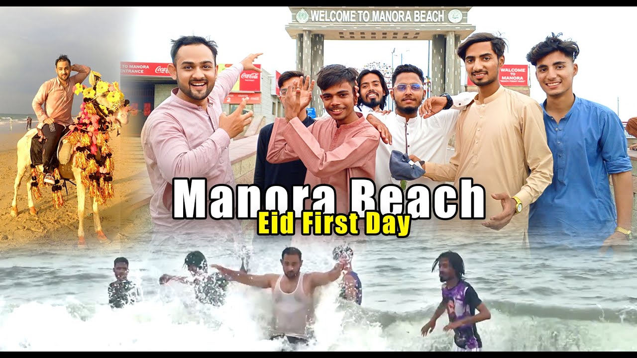 Manora Beach Karachi 2024 | Eid First Day | New Manora Beach For Family ...