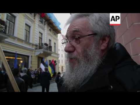 Protesters in Tallinn call for Savchenko release