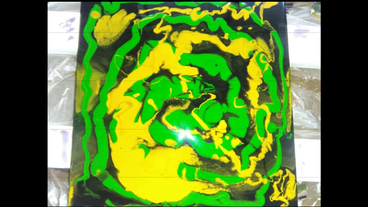 3-D Metallic Epoxy Floor Overlay by Michael Casey - YouTube