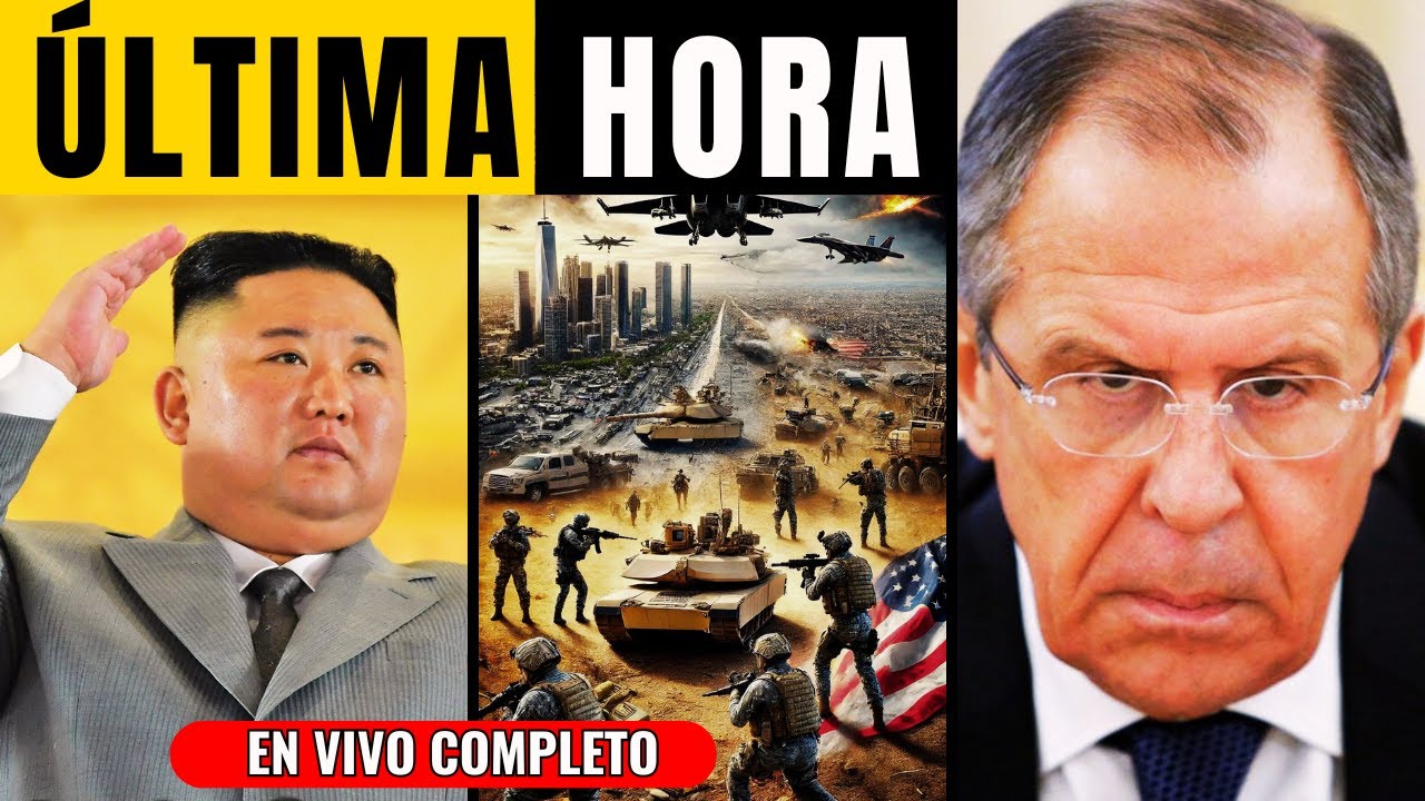 🔴 ÚLTIMA HORA LAVROV "EU y RUSIA AL BORDE de un CONFLICTO" | COREA del NORTE APOYARA “HASTA EL ...