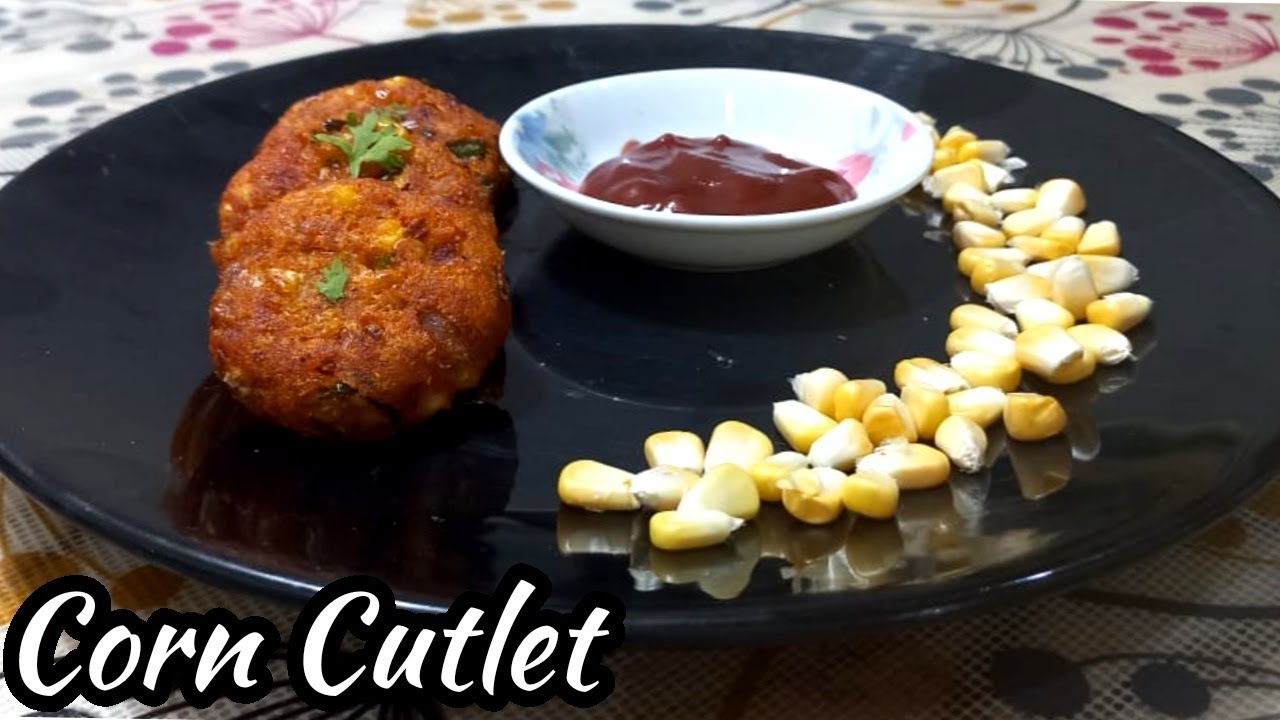 Corn Cutlet Recipe How to Make Corn Kebab Recipe in Tamil Tanu Kitchen ...