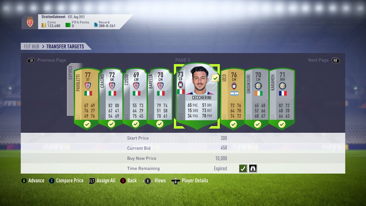 How To Make 100k 500k An Hour Fifa 18 Sniping Filters And Mass Bidding