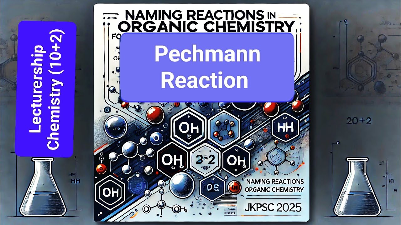 Naming Reactions I 10+2 Lecturership (JKPSC-2025)II Pechmann Reaction ...