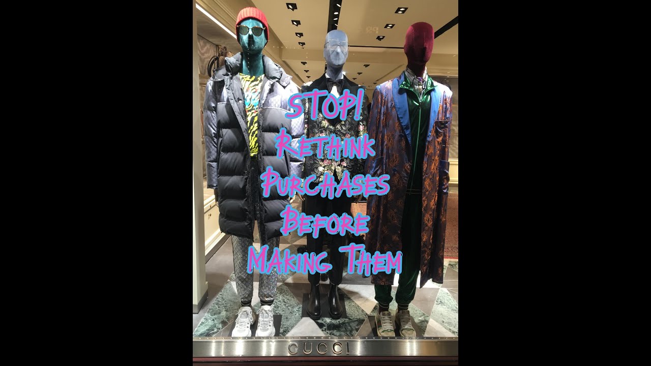 Stop! Rethink Purchases Before Making Them - YouTube