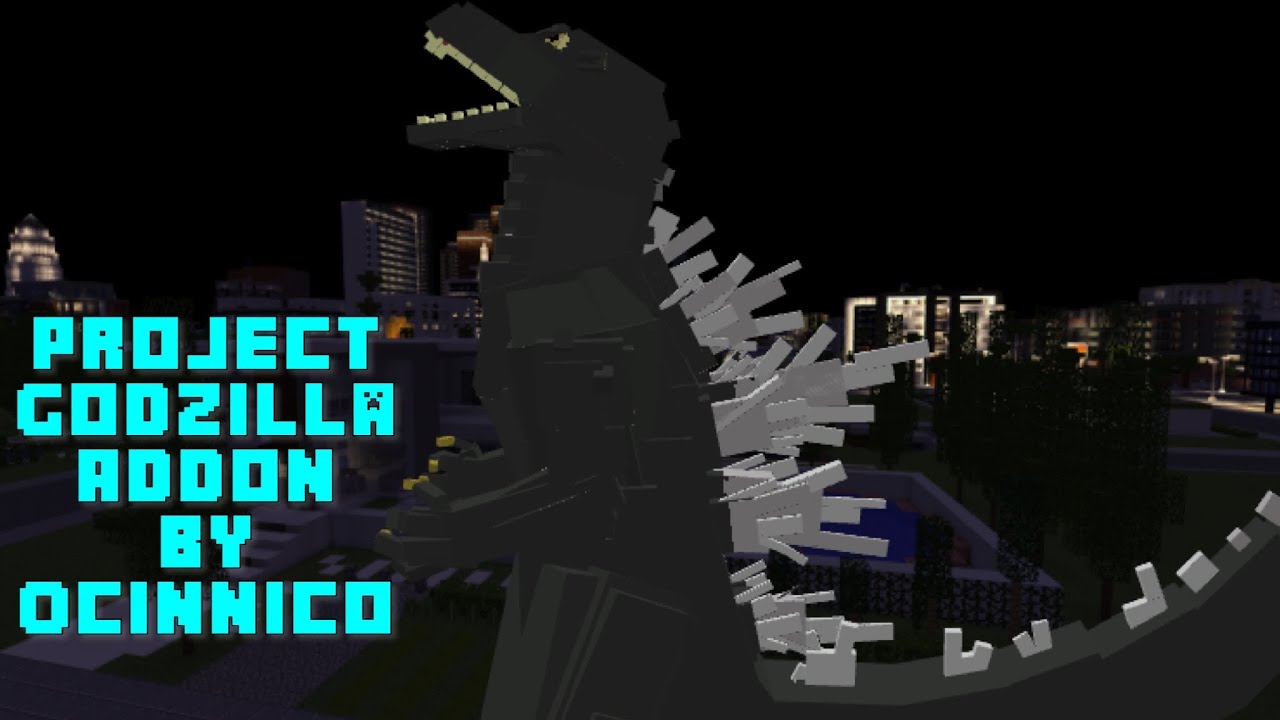 Project Godzilla Addon Showcase (Minecraft) - YouTube