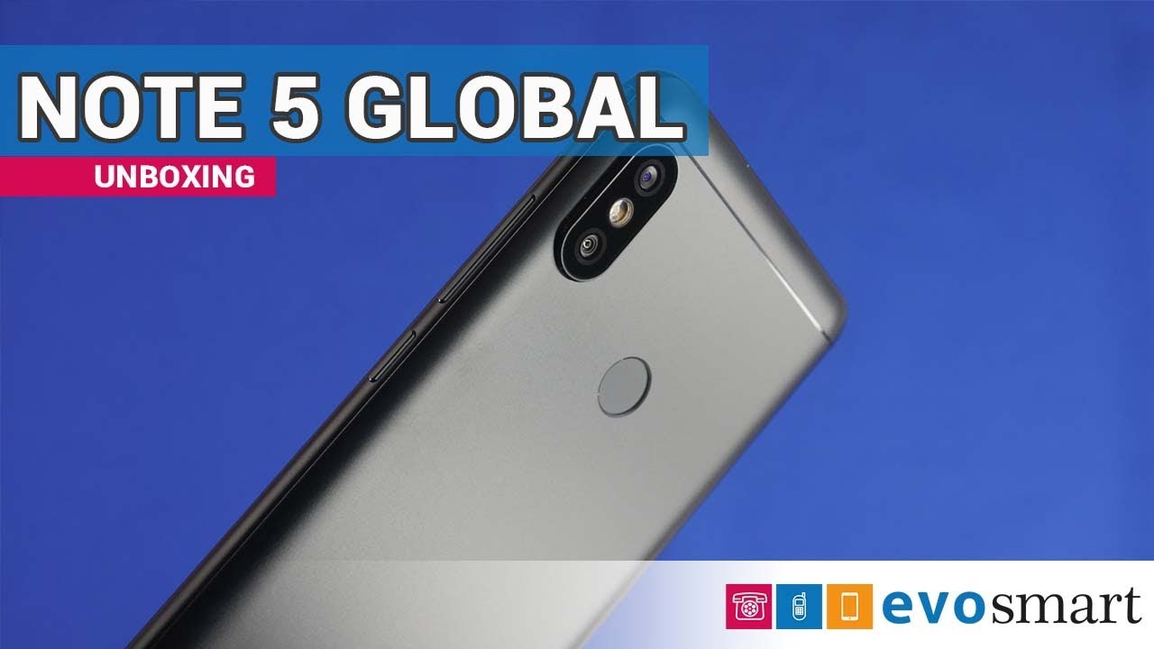 XIAOMI REDMI NOTE 5 GLOBAL UNBOXING - YouTube
