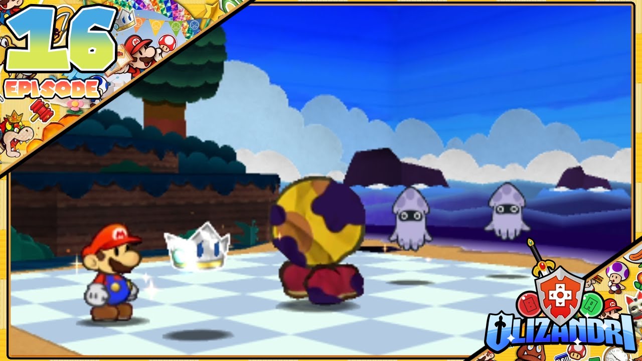 Paper Mario: Sticker Star - Striking Forward, The Holey Thicket ...