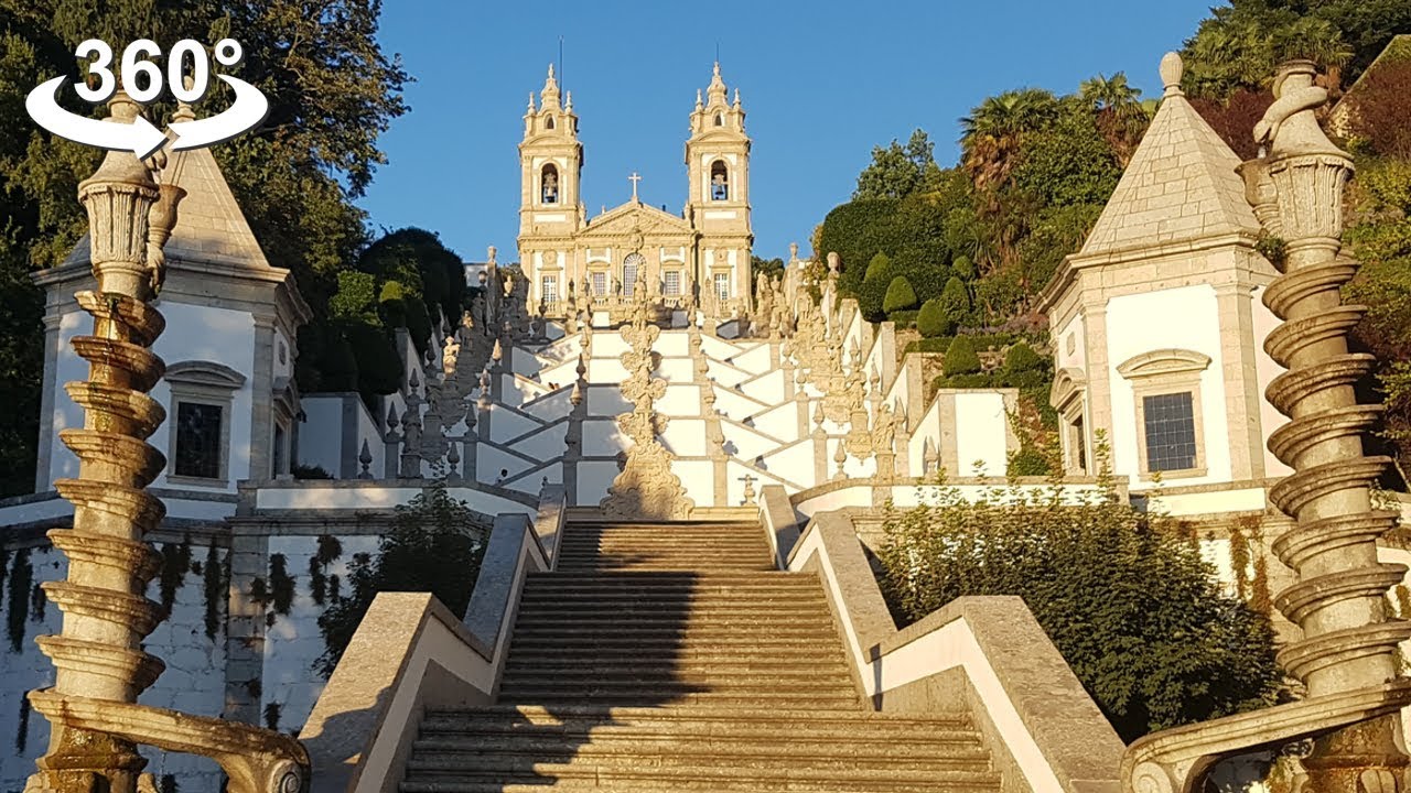 Good Jesus of the Mount, Portugal, VR 360 video - YouTube