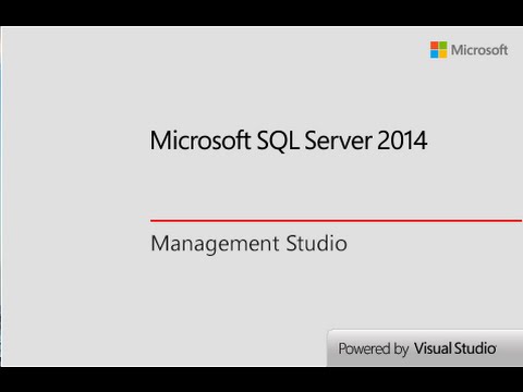 Connect MS SQL Server to Visual Studio 2015 - YouTube