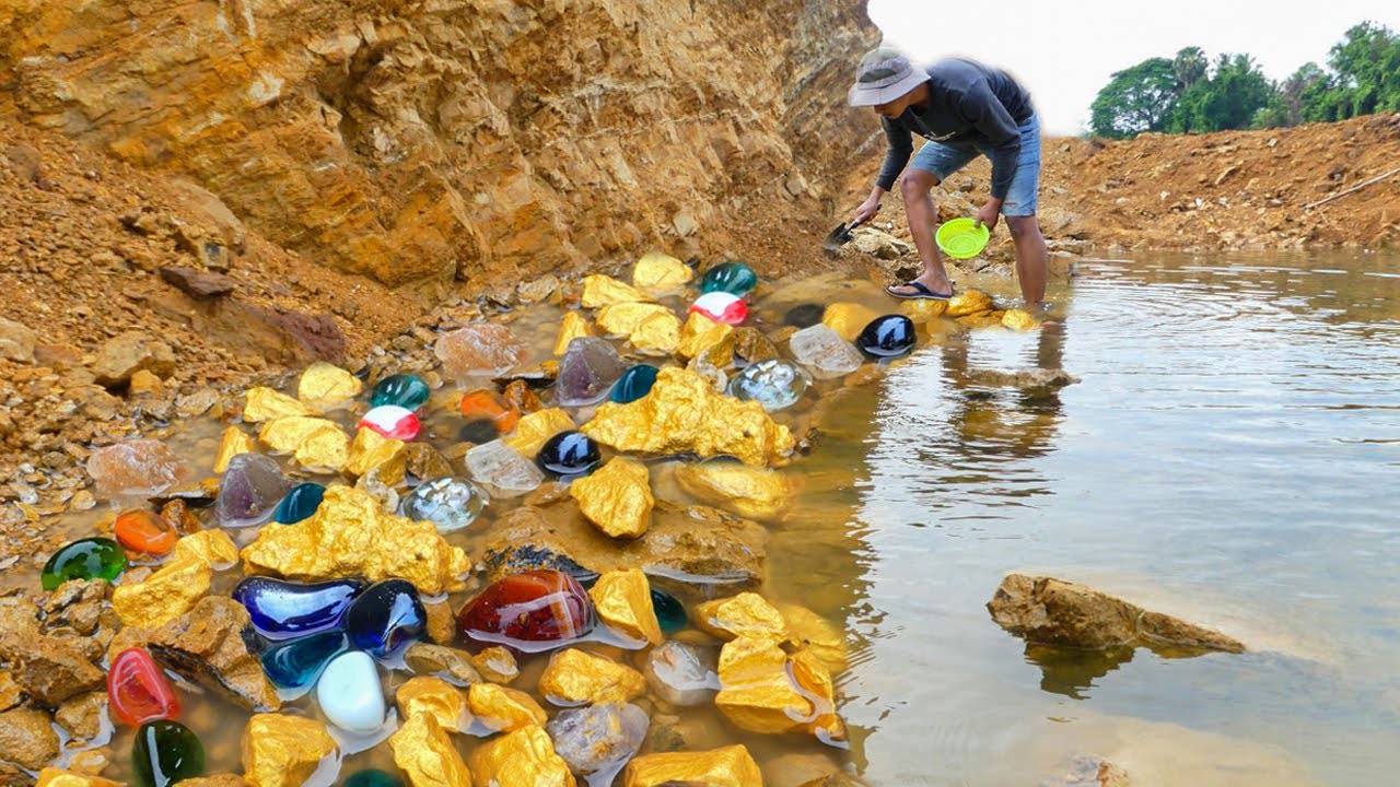 Treasure Hunt: Unearthing Hidden Gold & Rare Gemstones! - YouTube