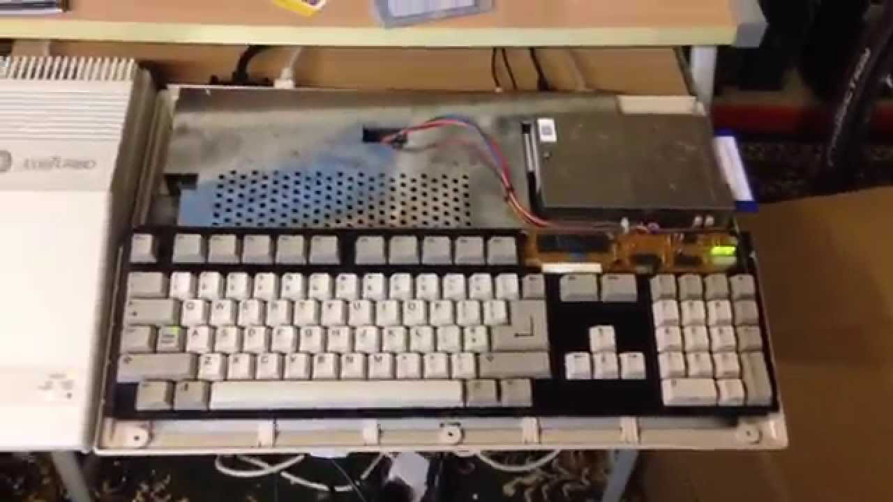 Amiga 500 + Running GVP A530 and Digibooster 16CH 21KHz - YouTube