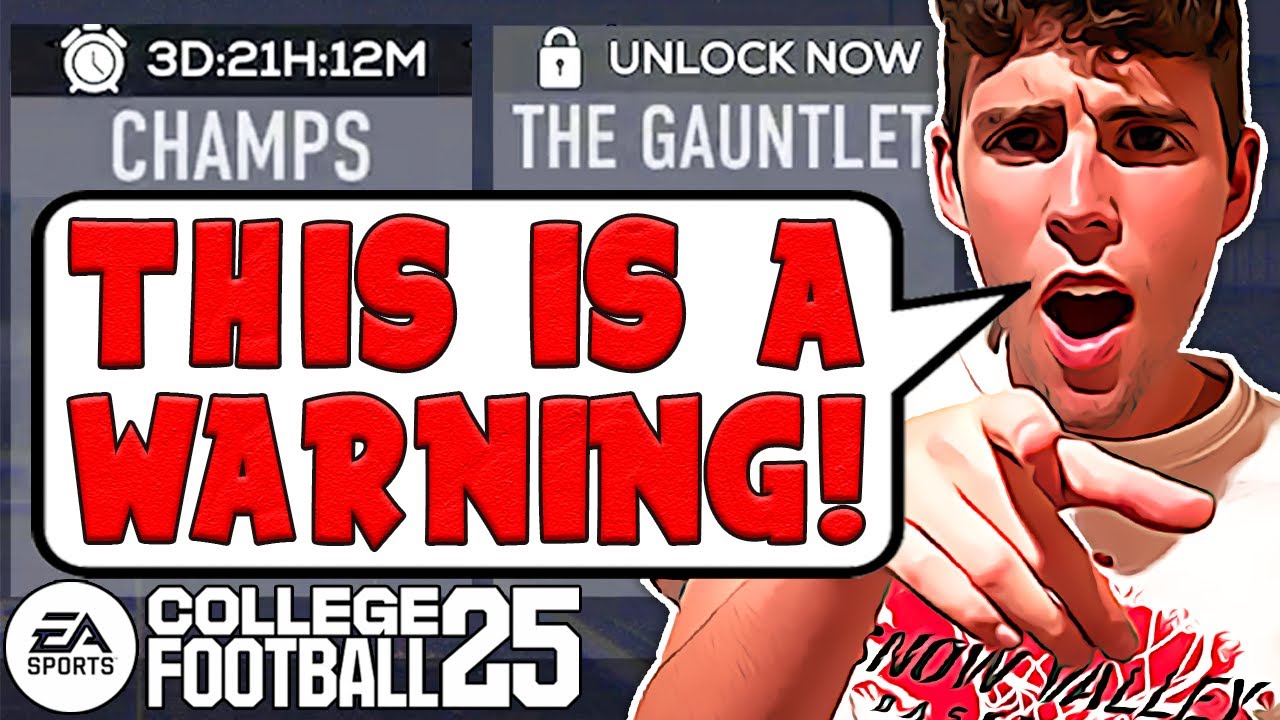 YOU NEED TO KNOW THIS BEFORE PLAYING CHAMPS AND GAUNTLET IN COLLEGE ...