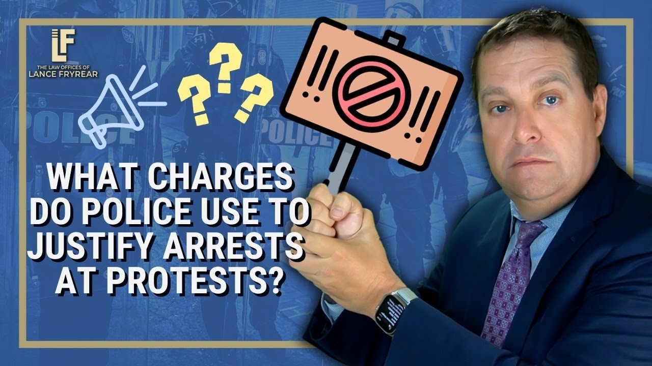 Common Criminal Charges People Get Protesting | Washington State ...