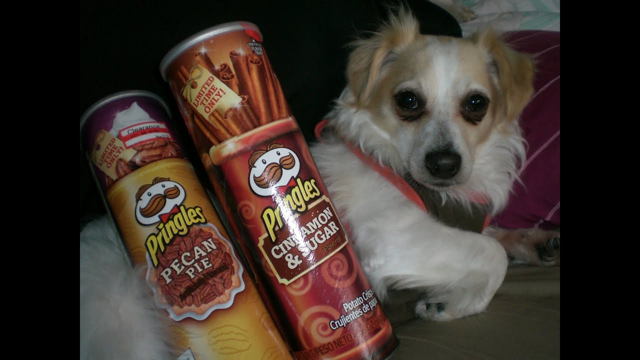 Pringles Holiday Pecan Pie / Cinnamon & Sugar Flavor Review - YouTube