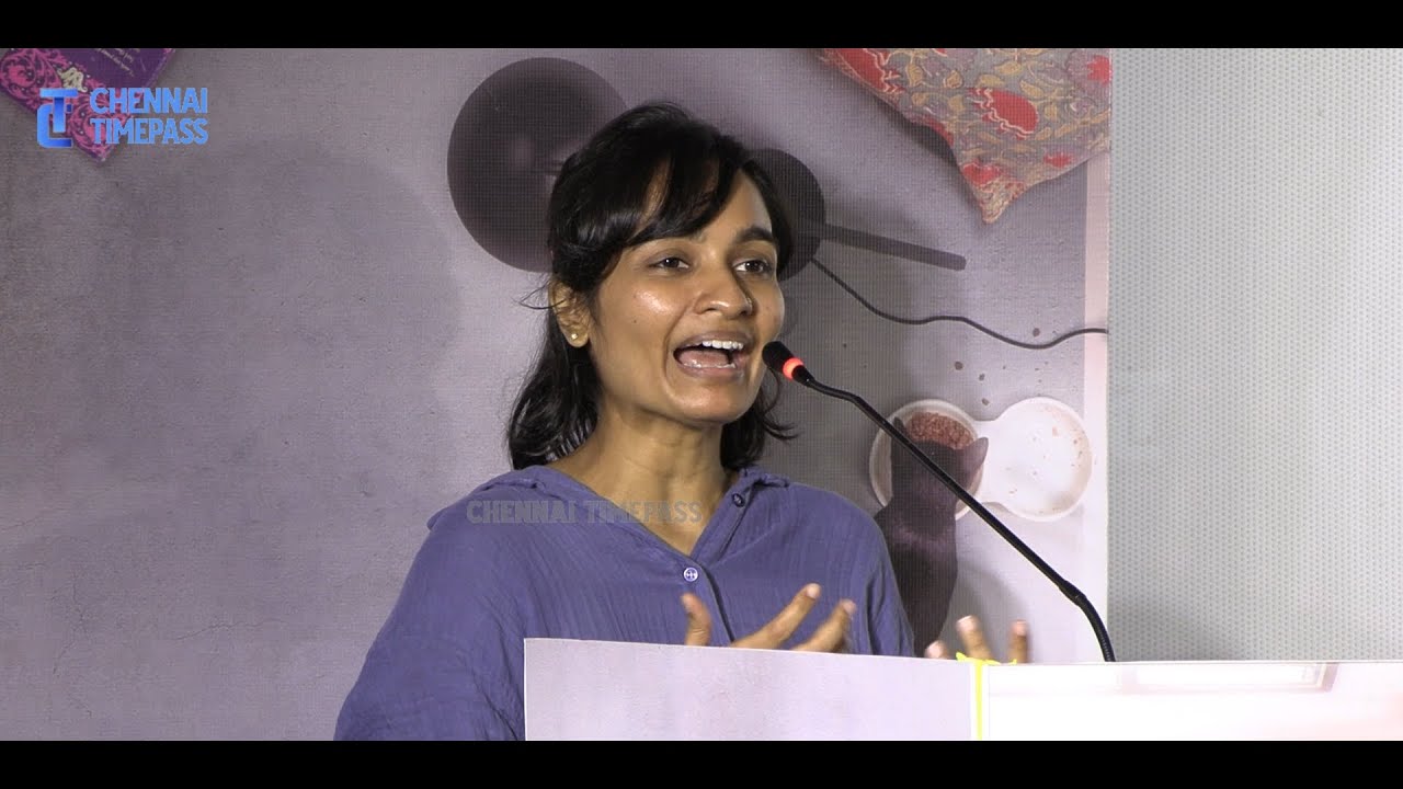 Director Varsha Bharath Speech at Bad Girl Teaser Launch | Chennai Time ...
