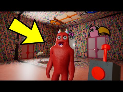 Meeting with Red Banban in a glitched room! Garten of banban 2 - YouTube