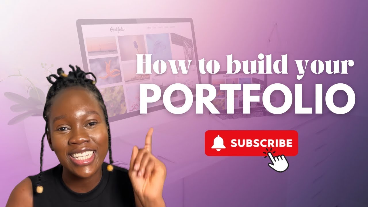 THE PORTFOLIO THAT GOT ME HIRED (free template inside) | How to build ...