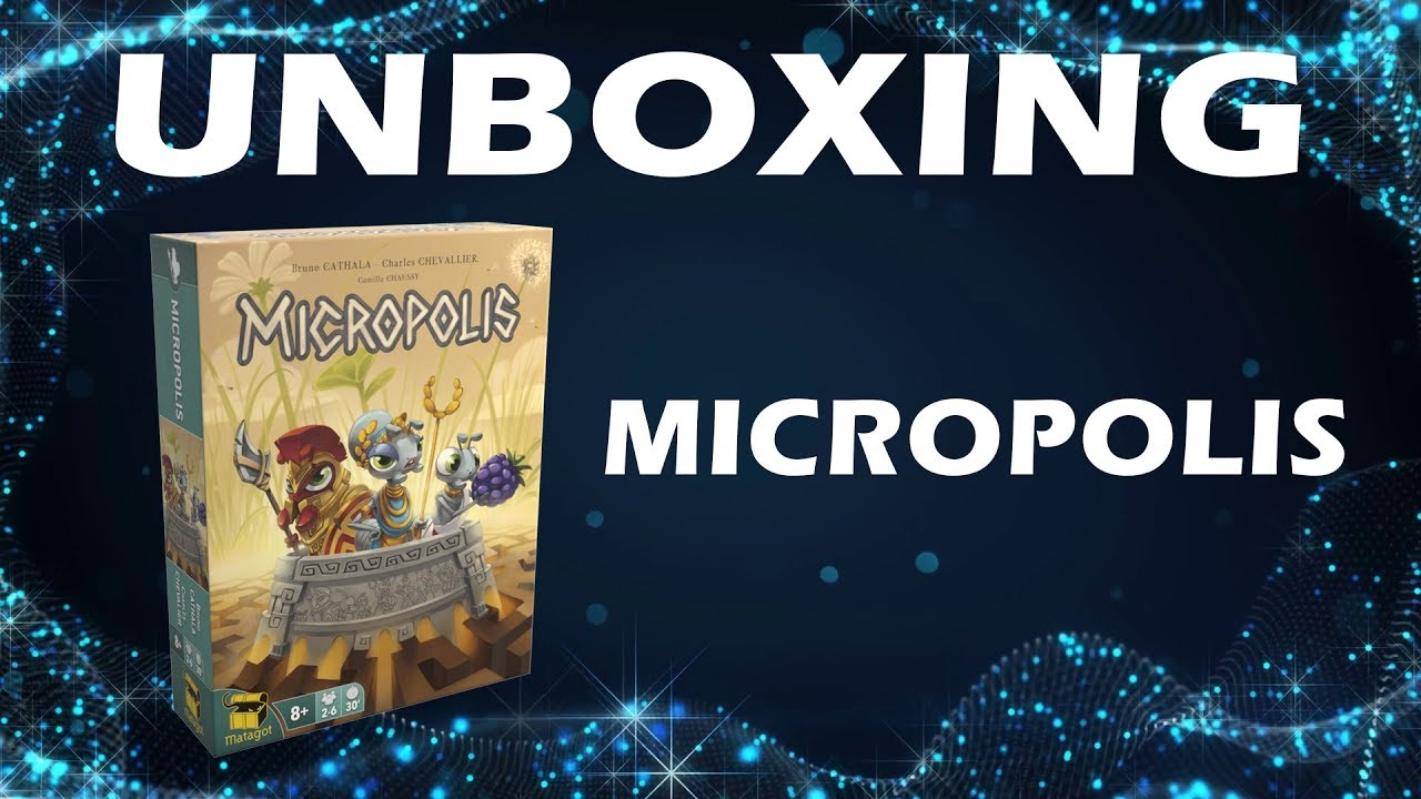 Micropolis- unboxing - YouTube