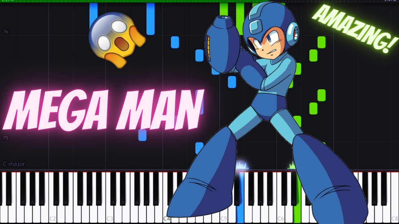 Mega Man 10 - Nitro Rider Nitro Man Piano Tutorial | Piano Tutorial For ...