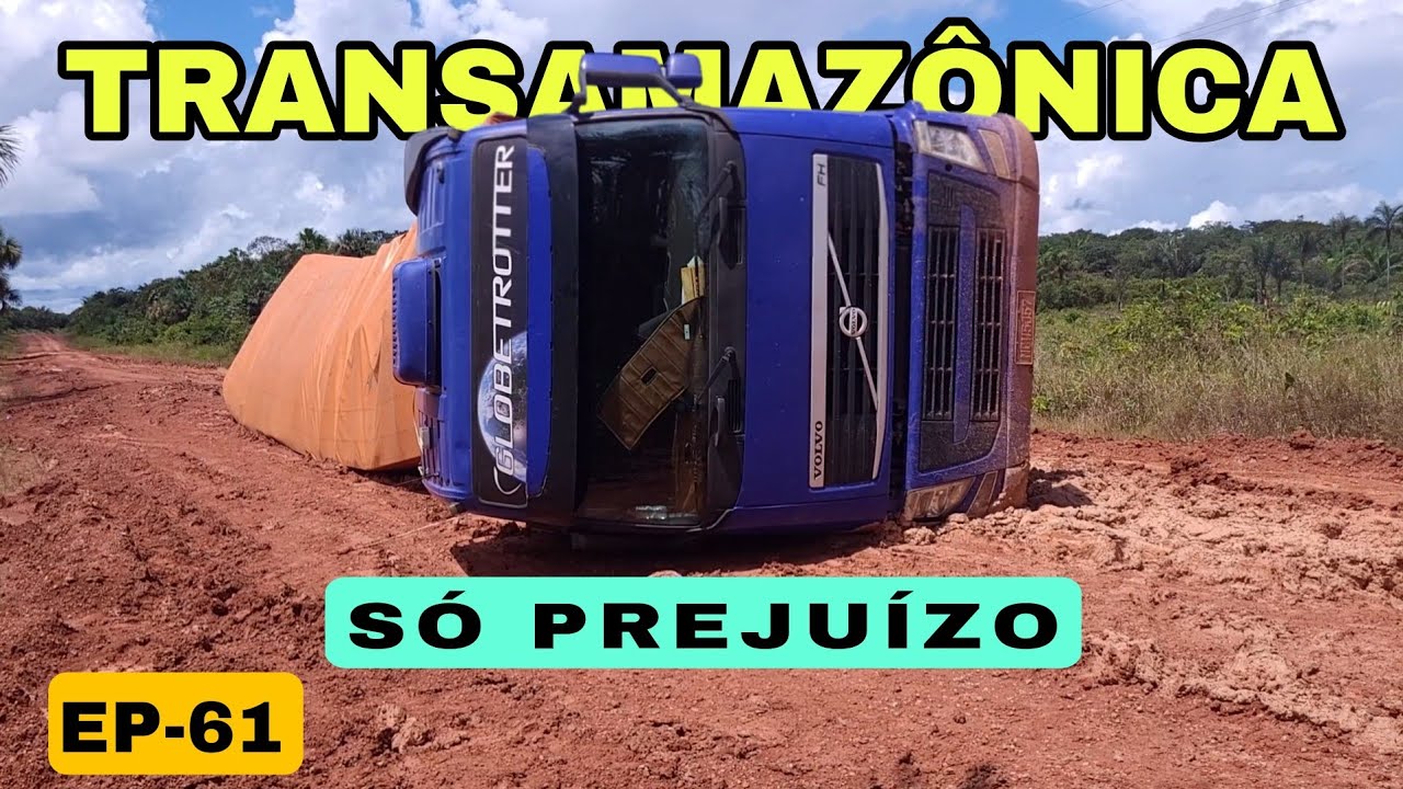 Muitos Buracos Nesse Trecho da Transamazônica, Viagem: Brasil Aos ...