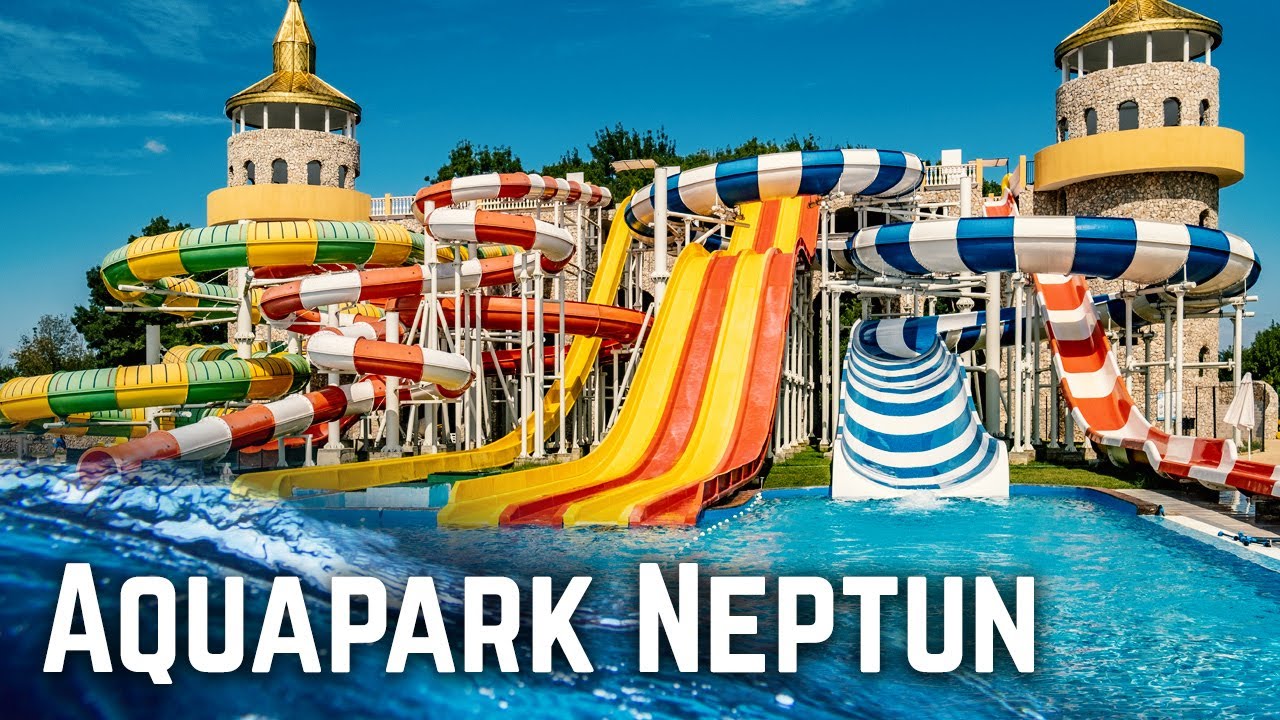 ALL WATER SLIDES at Aquapark Neptun in Sozopol, Bulgaria - YouTube