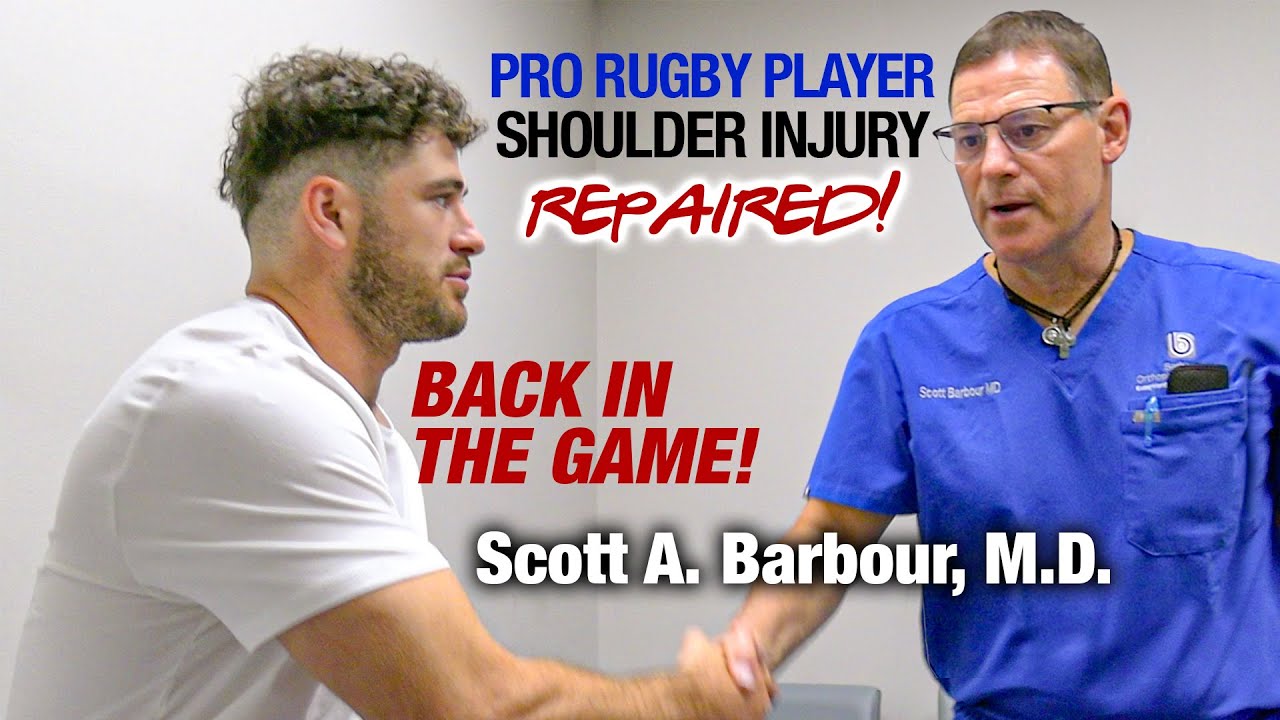 Pro rugby player gets shoulder surgery - Barbour Orthopaedics & Spine ...