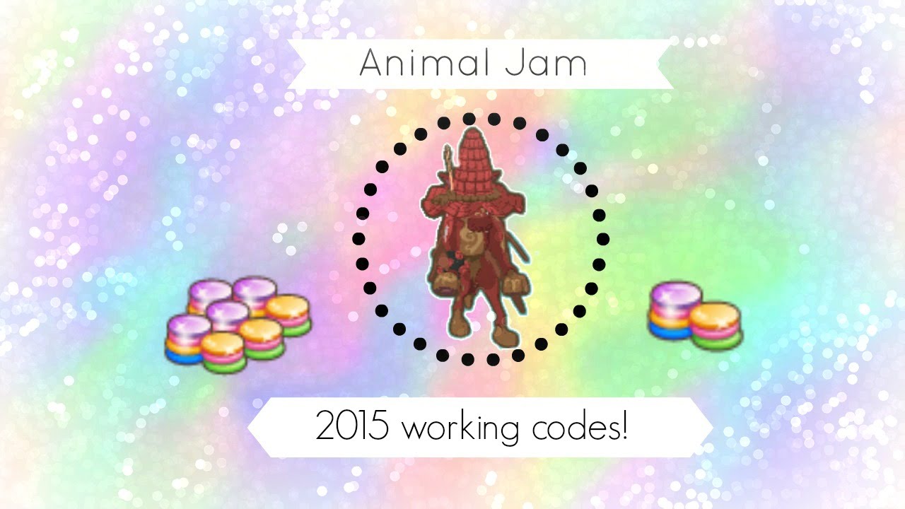 Animal Jam: 2015 Working Codes! - YouTube