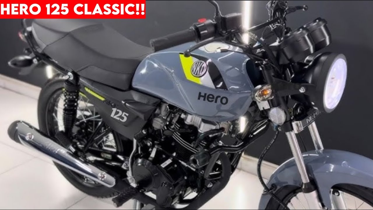 Hero 125 Classic Retro Bike In India|2024 Hero Bike Launch|Price Under ...