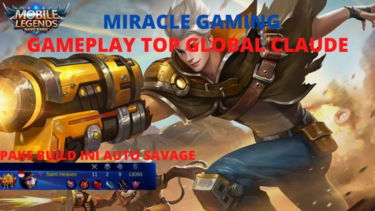 CLAUDE NEW META BEST BUILD 2020 - TOP 1 GLOBAL CLAUDE 2020 - YouTube