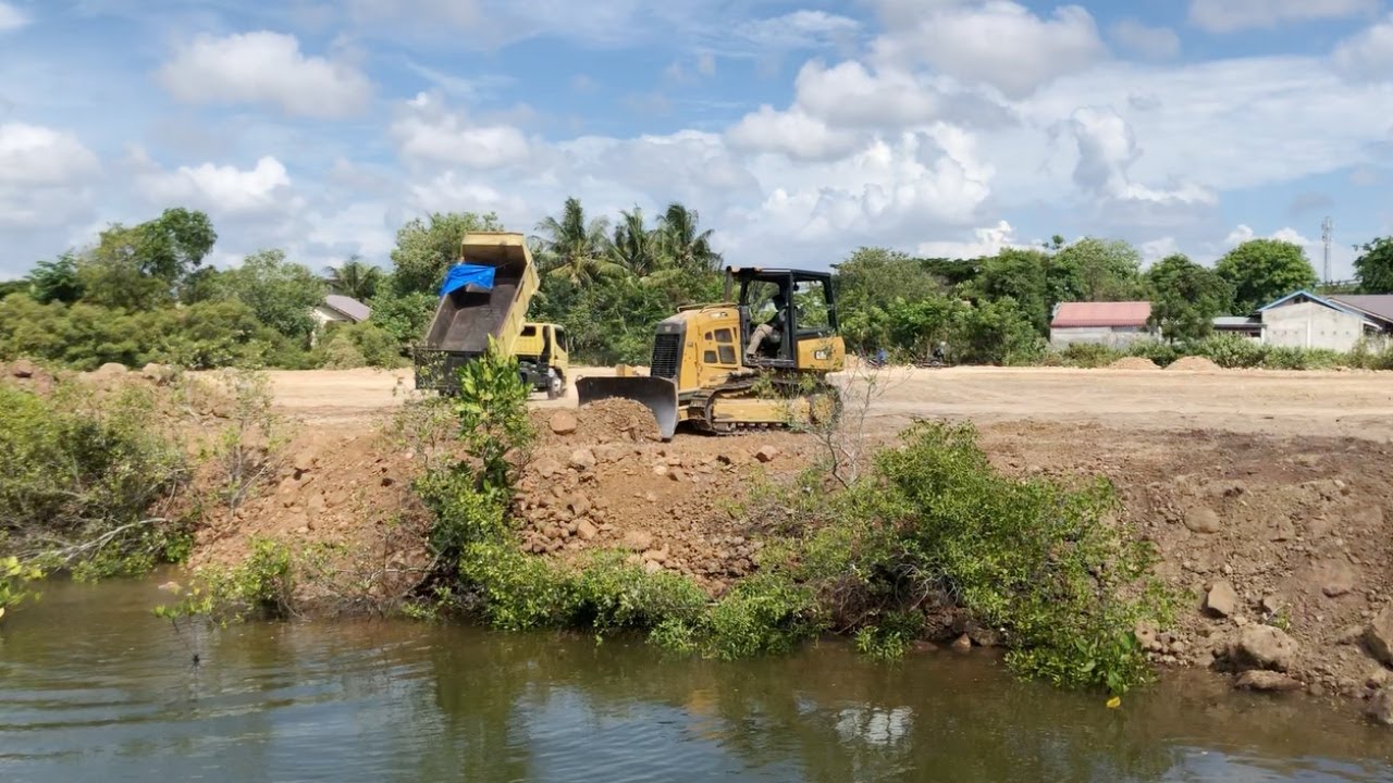 Why People Prefer D3K Mini Dozers Over Excavators For Swamp Filling ...