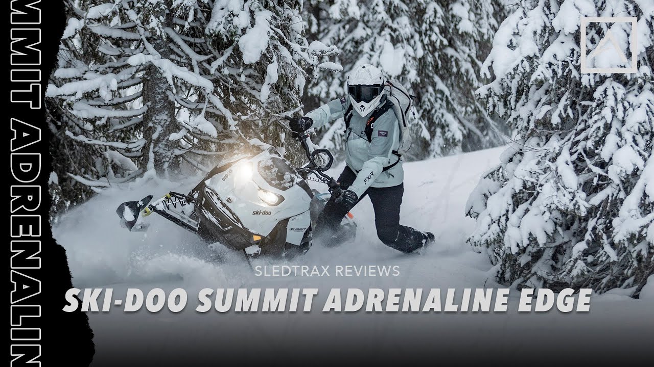 SKI-DOO SUMMIT ADRENALINE EDGE 850 E-TEC 146" - YouTube