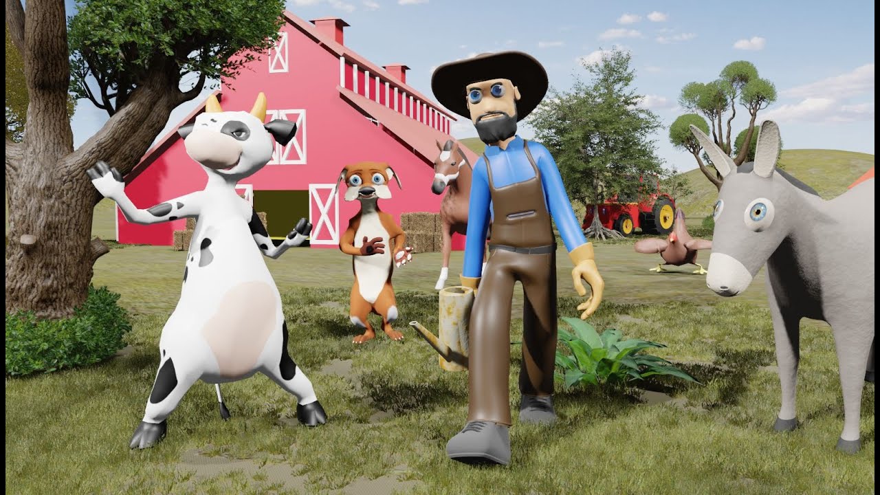 Ali Babanın Çiftliği - Ali Baba Farm 🐶 🐄 🐏 - YouTube