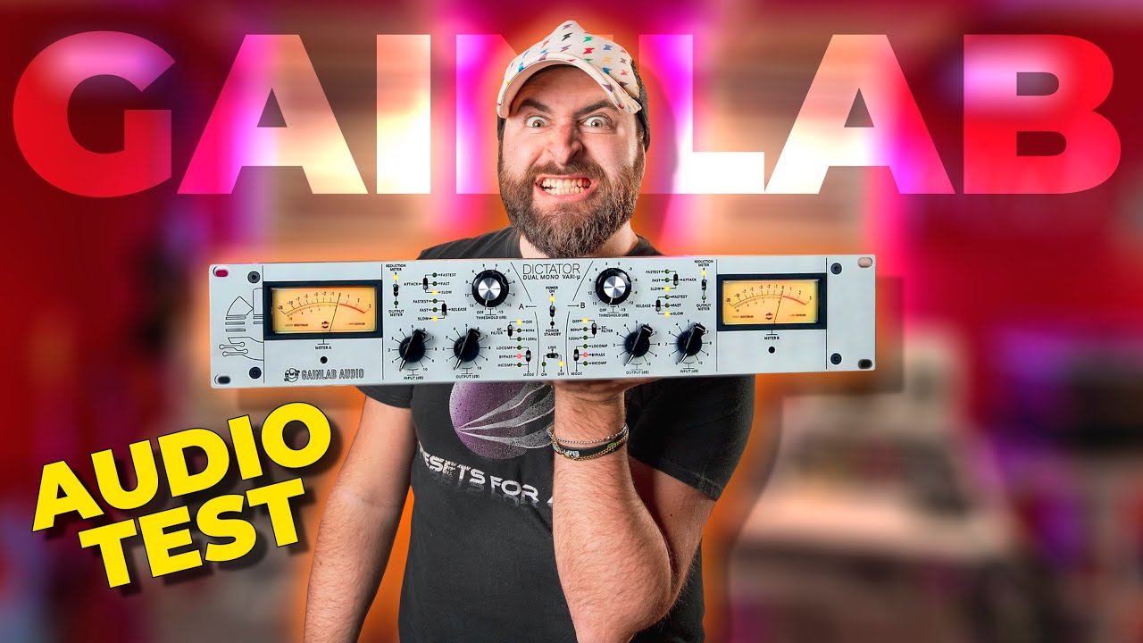 Gainlab Audio DICTATOR Dual Mono VARI MU Compressor | MilkAudioStore.com - YouTube