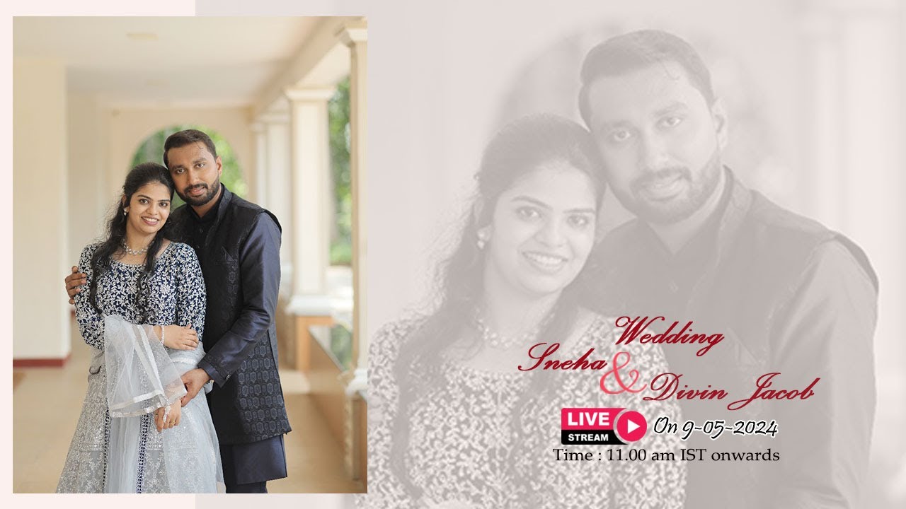 09-05-2024 Sneha & Divin Jacob - Wedding - YouTube