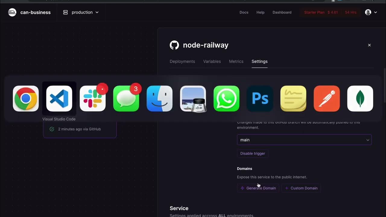 Node.js Express App Deployment on Railway (FREE) Tutorial - YouTube