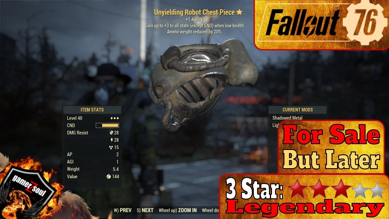 Fallout 76 Robot Armor Plans