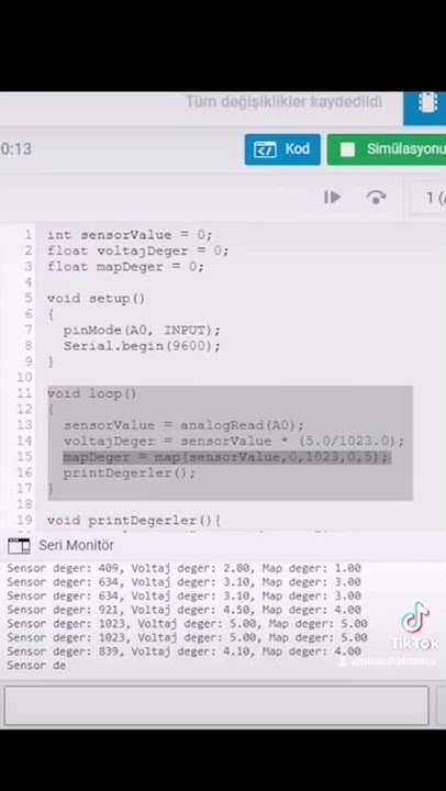 Fonksiyonlar 3: Map Fonksiyonu #functions #fonksiyonlar #map #arduino - YouTube