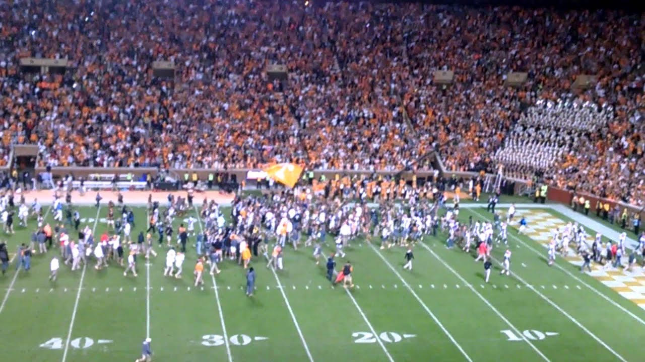 Tennessee beats Georgia - YouTube