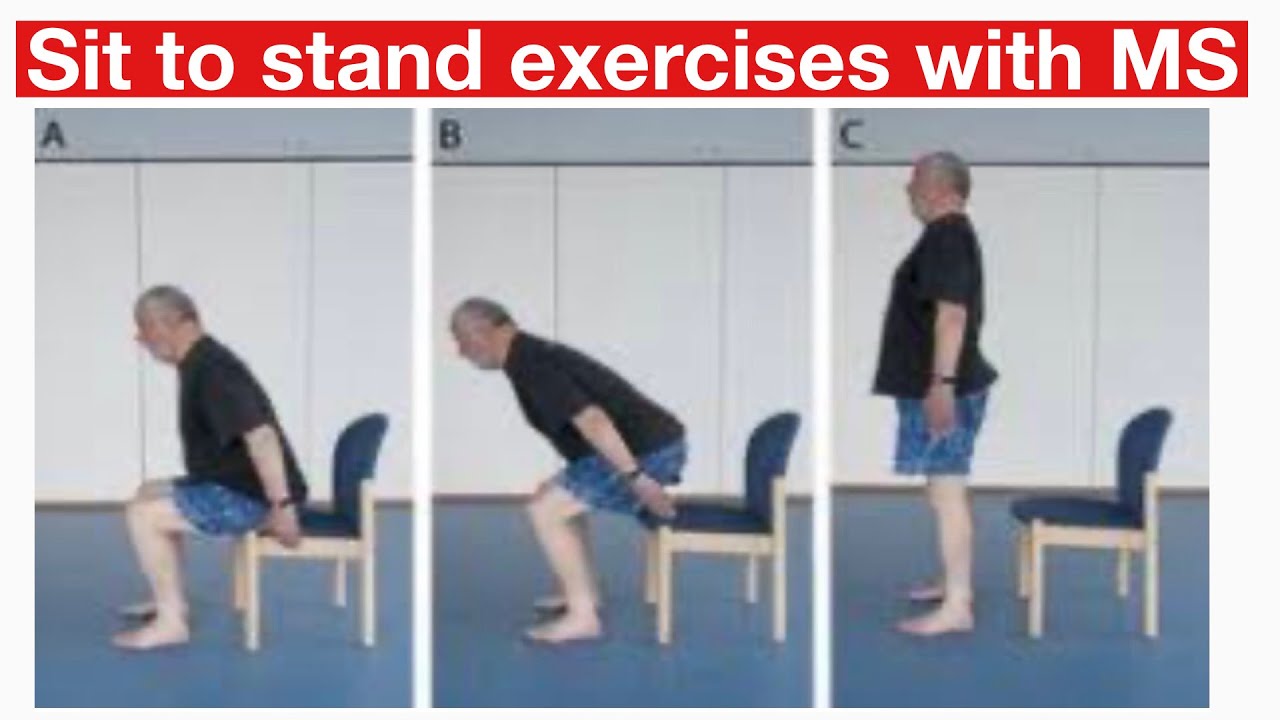 One basic exercise for Multiple Sclerosis - YouTube