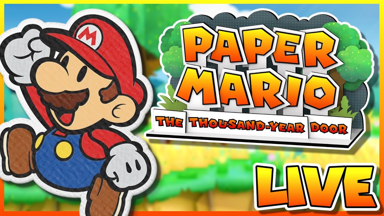 A Mario RPG Enters the 𝘍𝘰𝘭𝘥! | Paper Mario: The Thousand Year Door ...