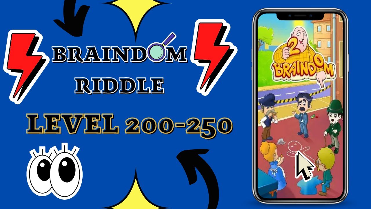 Braindom Riddle | LEVEL 200-250 - YouTube