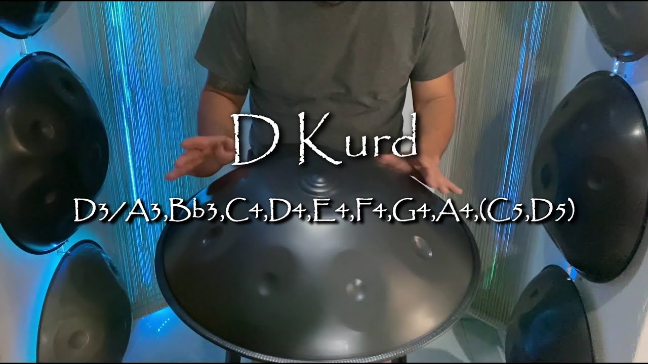 VIBE Handpan - D Kurd - YouTube