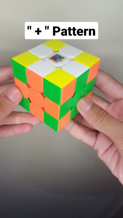 Make Attractive Plus Pattern On Rubik's Cube #shorts #viral #howto #cube #tutorial #pattern ...